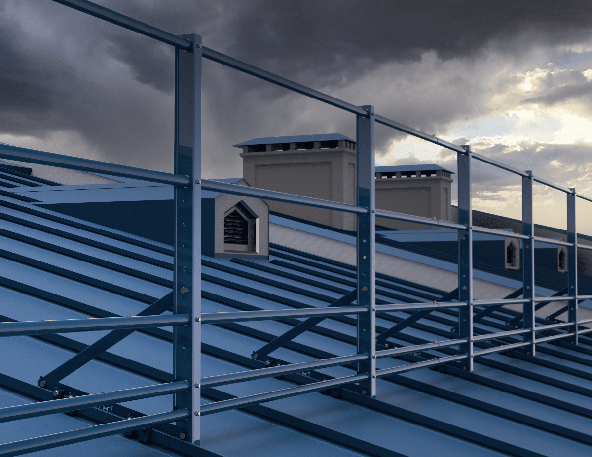 Фото ограждений для фальцевой кровли от компании PP Rolled